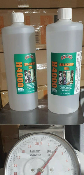 1L 1000ml Helmar Silicone Oil Sporting Equipment Machinery 100% Pure o ...