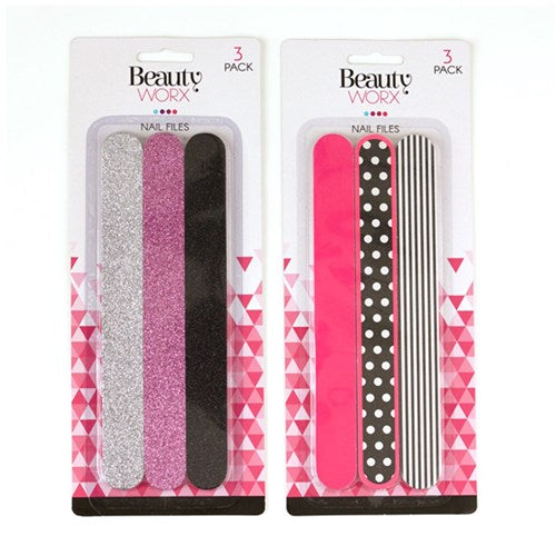 Nail File Fashion Pk3 2 Asstd Designs – Discount Dollar